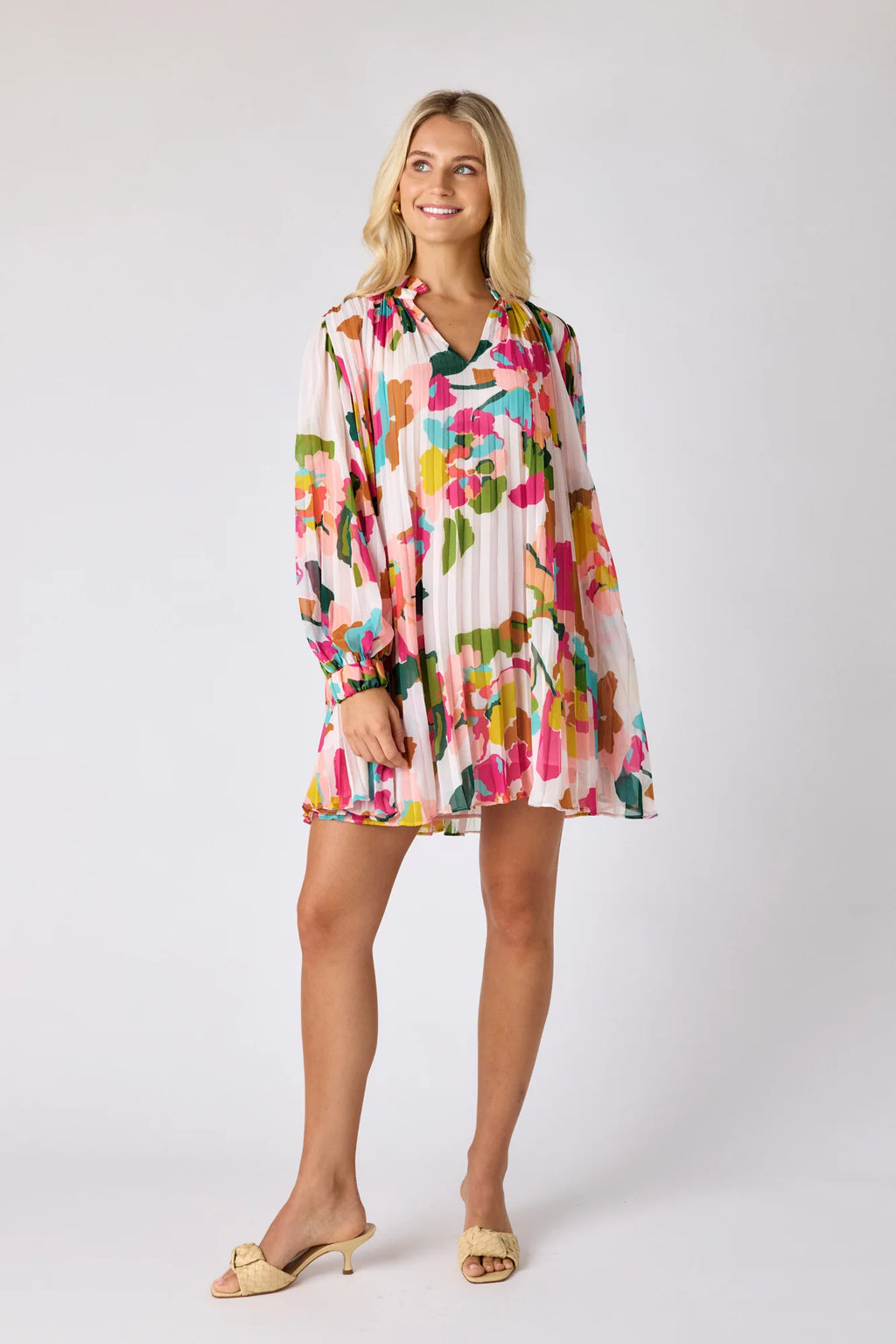 Heidi Dress, Botanic Blush – Monkee's of Columbia